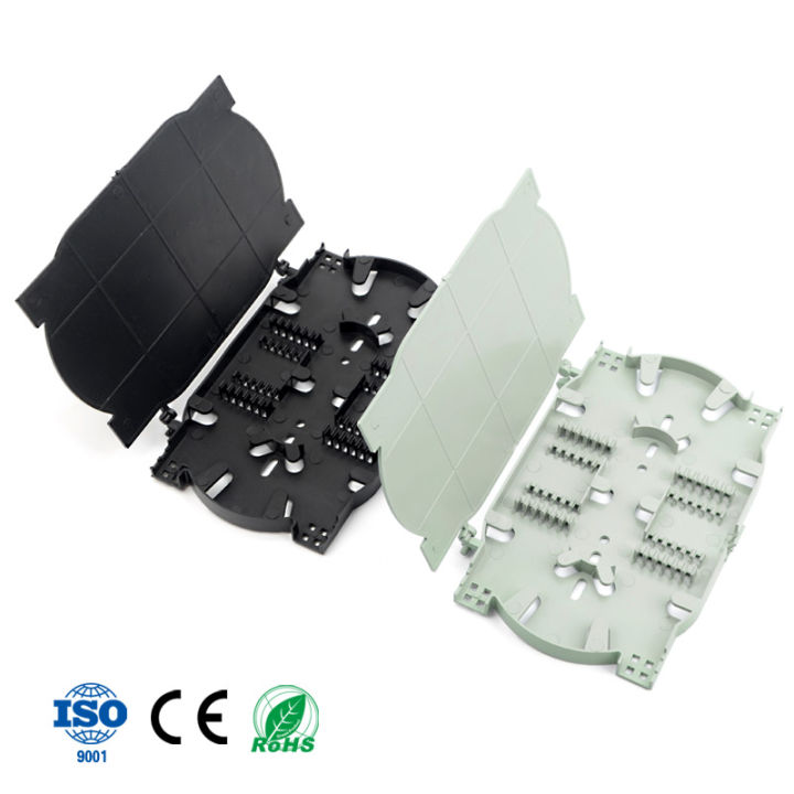 Cheaper price FTTH 12 24 cores fiber optic splicing tray cassettes ...