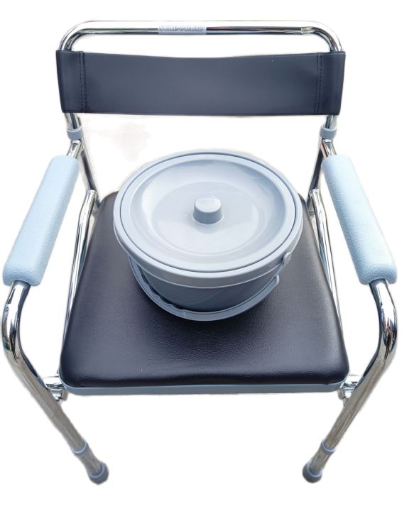 Sureguard Commode Chair ( W/ Plastic Arm Pad) | Lazada PH