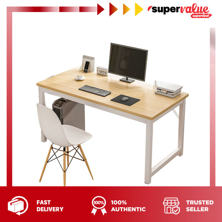 SuperValue Wooden computer desk Living Room Home Office Desk Furniture ...