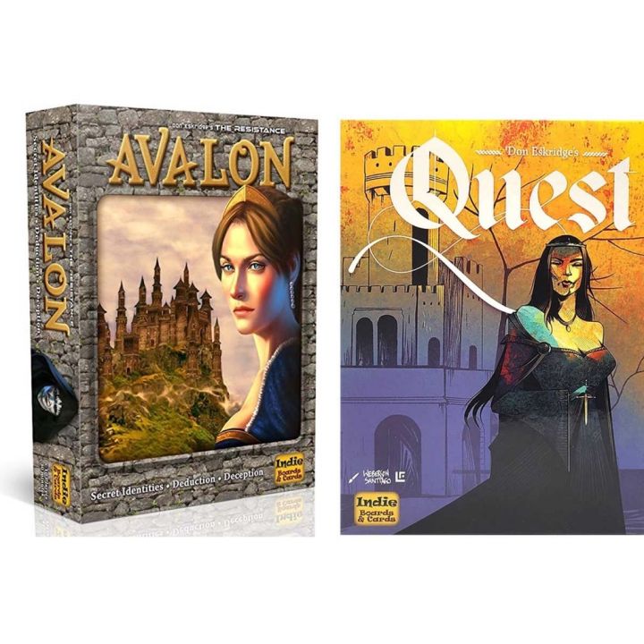 Avalon English Version Card Games Don Eskridge Quest Card Game | Lazada PH