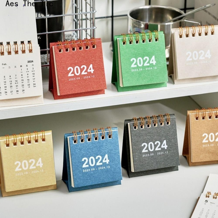 Aes The Tic 2024 DALEE Calendar, Flip Calendar Organizer Desktop ...