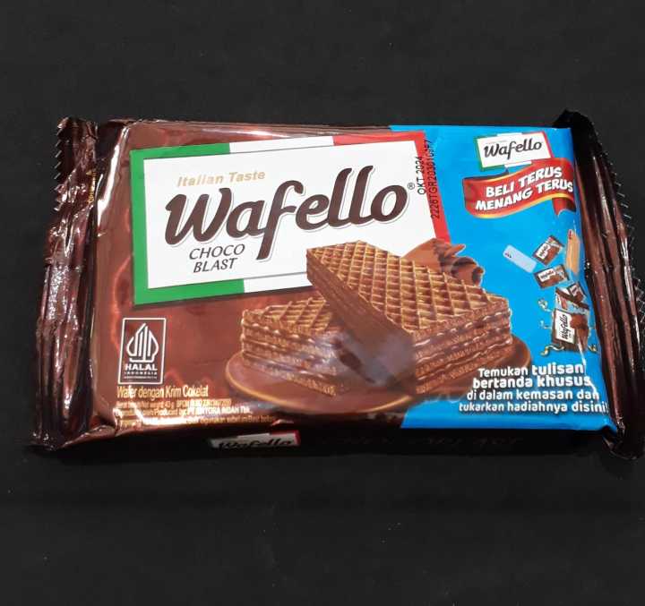 WAFELLO WAFER CHOCO BLAST 43G | Lazada Indonesia