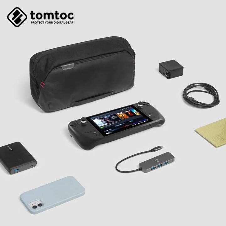 Tomtoc Steam Deck multifunctional storage messenger bag Arccos series ...