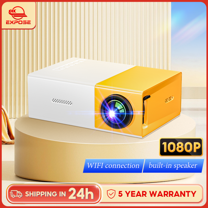 Projector Portable Mini Projector Full HD 1080P Micro Mini Projector ...
