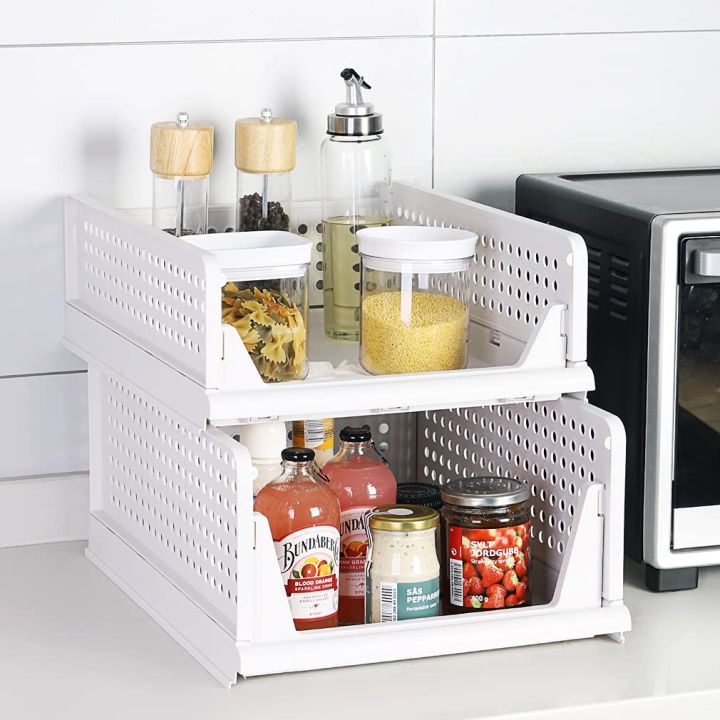 Classy Wardrobe Clothes Stackable Storage Layered Partition Drawer ...