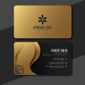 Laminated Calling Card Professional Business Card Elegant Design ...
