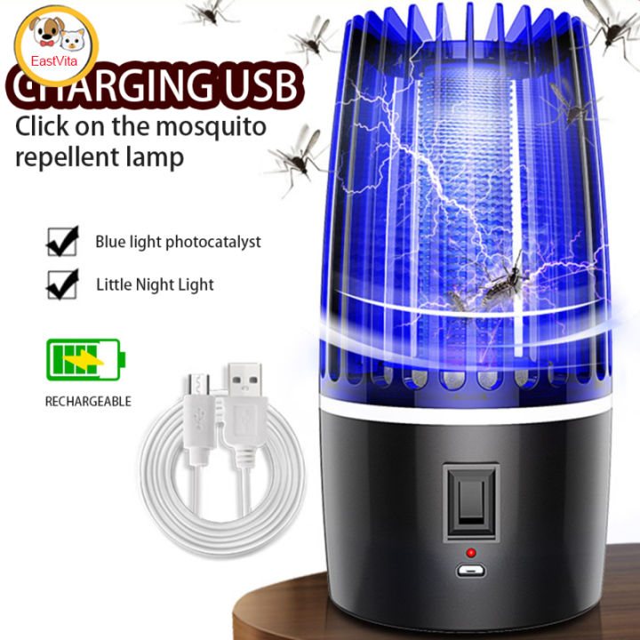Bug Zapper Outdoor Indoor Portable Electric Mosquito Killer USB ...
