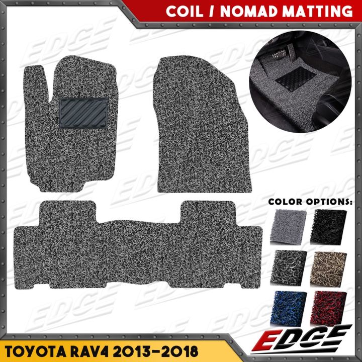 Coil Matting Toyota RAV4 2013-2018 rav-4 nomad spaghetti car mat floor ...