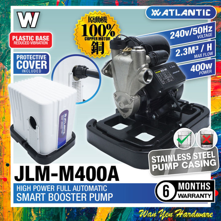 ATLANTIC JLM-M400A Intelligent Automatic Self Priming Pump / Booster ...