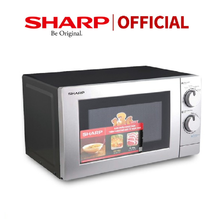 Lò Vi Sóng Cơ Sharp 20 Lít R-203VN-M I R-207VN-SL I R-208VN-WS I R-209VN-SK [Tùy chọn màu] - Bảo ...