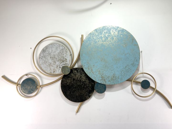 Decorative Big Circle Gold Metal Frame Wall Decor - Home Decor, Gifts ...