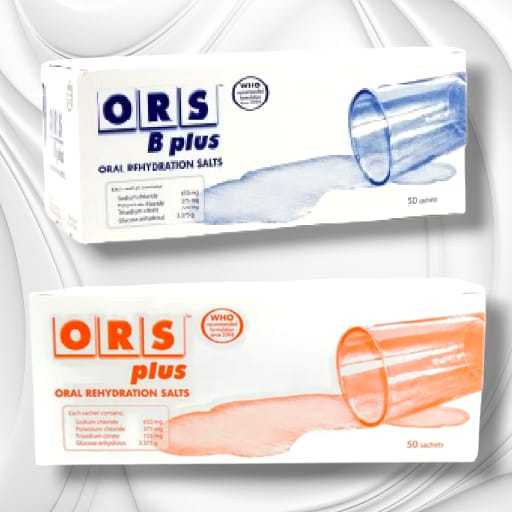 ORS PLUS ORAL REHYDRATION SALTS PLUS / B PLUS 50 SACHETS | Lazada