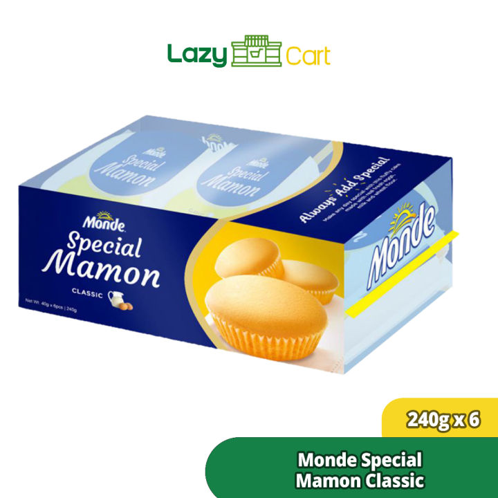 Lazycart 6pcs 240g Monde Special Mamon Classic + | Lazada PH