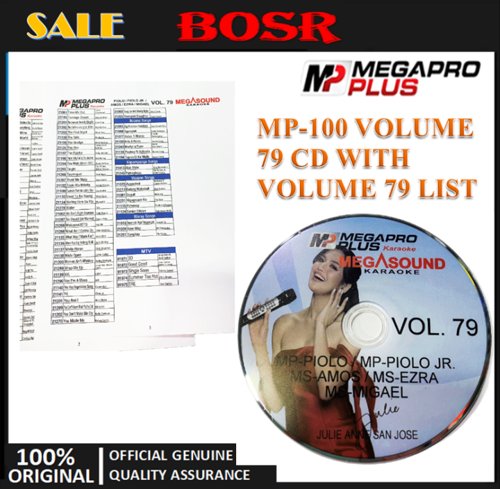 Newest Megapro Plus Updated CD for MP-100 Piolo,MP-100JR,MS-AMOS,MS ...