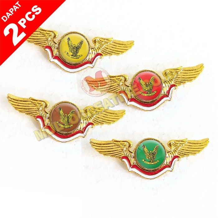 Pin Wing Garuda Tanda Harian Pramuka Warna / 2pcs | Lazada Indonesia