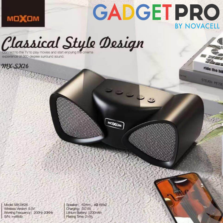 Moxom MX-SK26 Alien Wireless Bluetooth Portable Speaker | Lazada