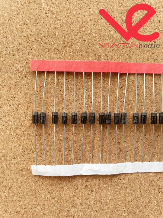 FR207 DIODA (10 BUAH) FAST RECOVERY RECTIFIER 2A SILIKON FR207 DIODE ...