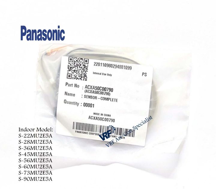 [Original] Air Cond Sensor Thermistor Sensor (E3) Indoor Panasonic ...