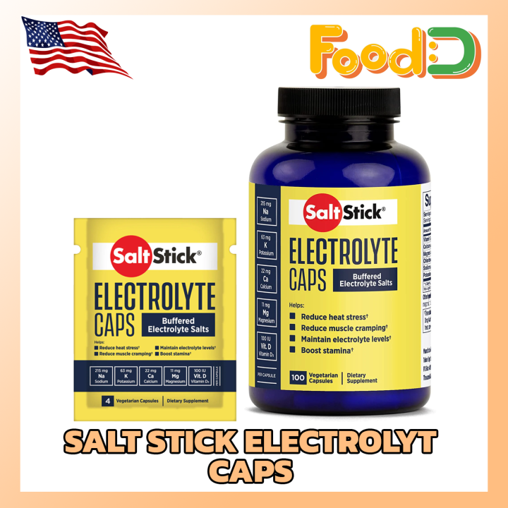 Saltstick Caps-Buffered Electrolyte Salts ซอลท์สติ๊ก อิเล็กโตรไลต์ เจ้า ...
