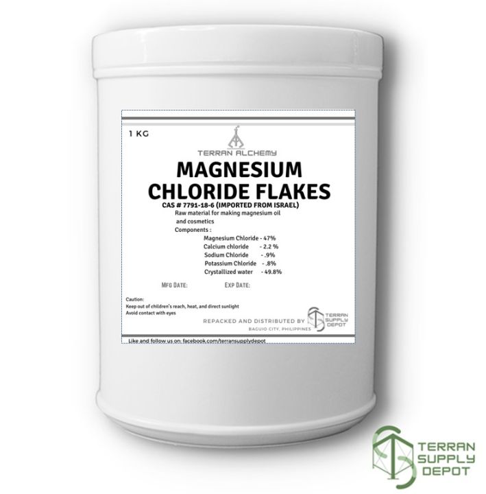 Magnesium Chloride Flakes Israel 1 Kilo | Lazada PH