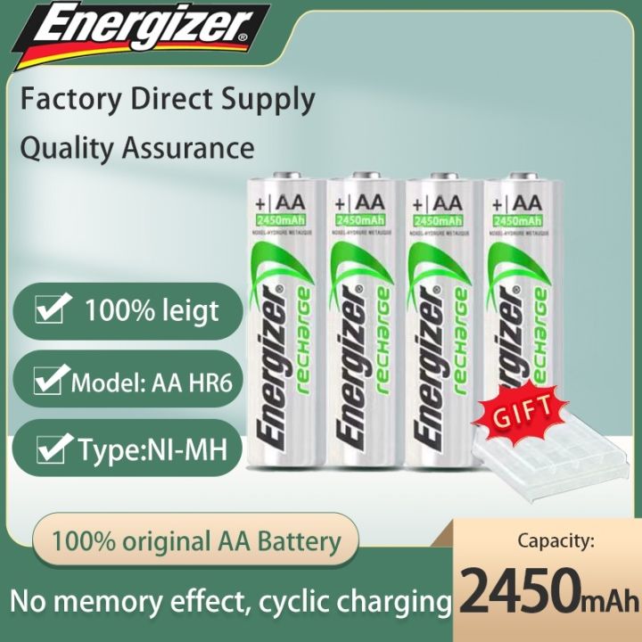 100 Original Energizer Rechargeable AA /AAA Battery 1.2V 2800mAh ...