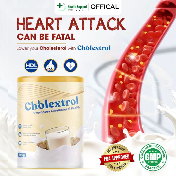 Cholextrol colostrum milk help lower cholesterol 400grams Supports ...