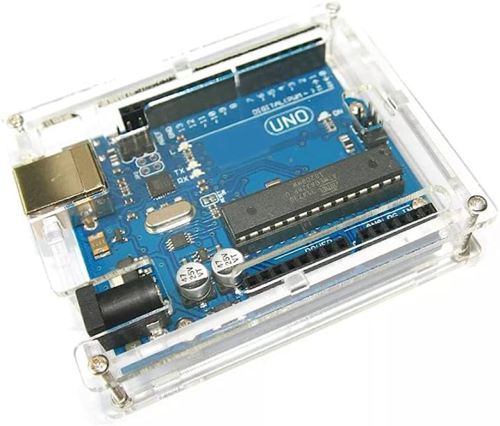 Transparent Box Case acrylic case Arduino UNO R3 | Lazada Indonesia