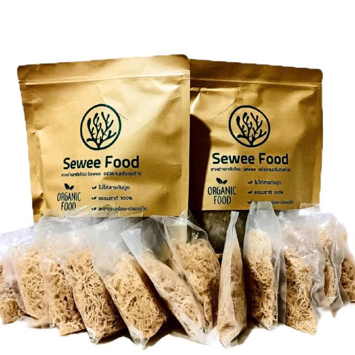 สาหร่ายทะเลขาว Sewee Food ปริมาณ 100g ต่อห่อ | Lazada.co.th