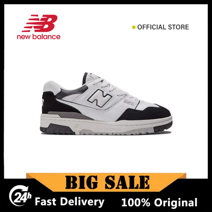 สินค้าเคาน์เตอร์แท้ New Balance NB 550 " Black White " รองเท้ากีฬา ...