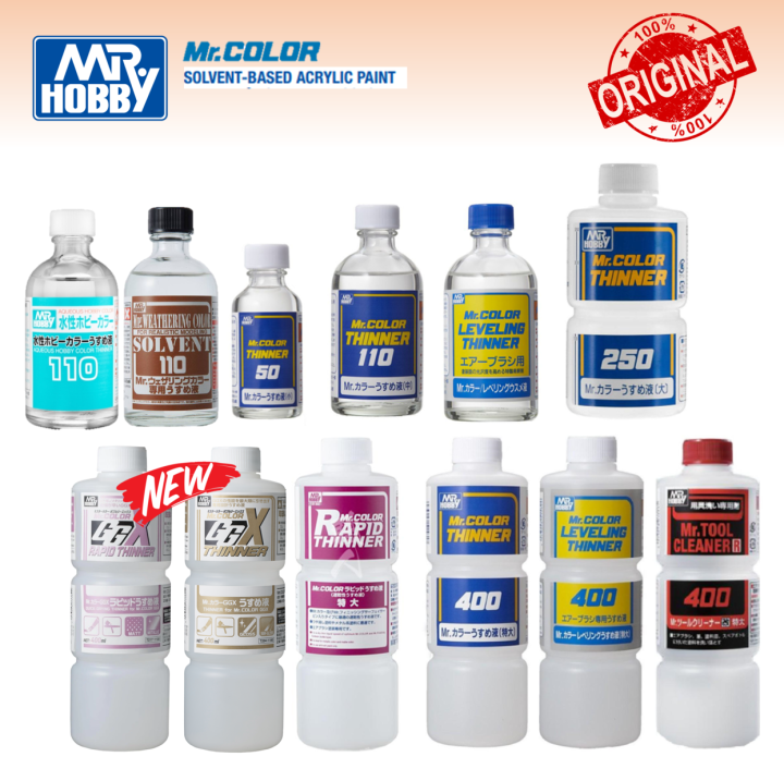 Mr.Hobby Gundam Color Thinner Leveling Aqueous Thinner Cleaner Thinner ...
