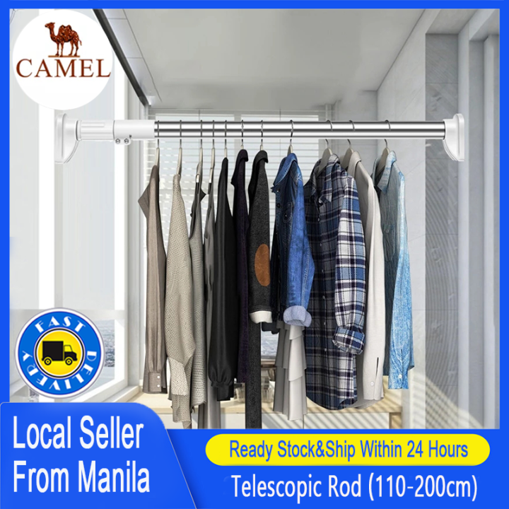 Stainless Steel Multifunctional Telescopic Adjustable Rod Clothes Dryer ...