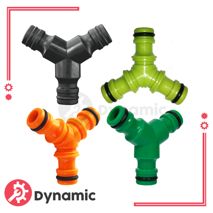 PVC Y Splitter Quick Release Garden Hose Connector Adaptor | Lazada PH