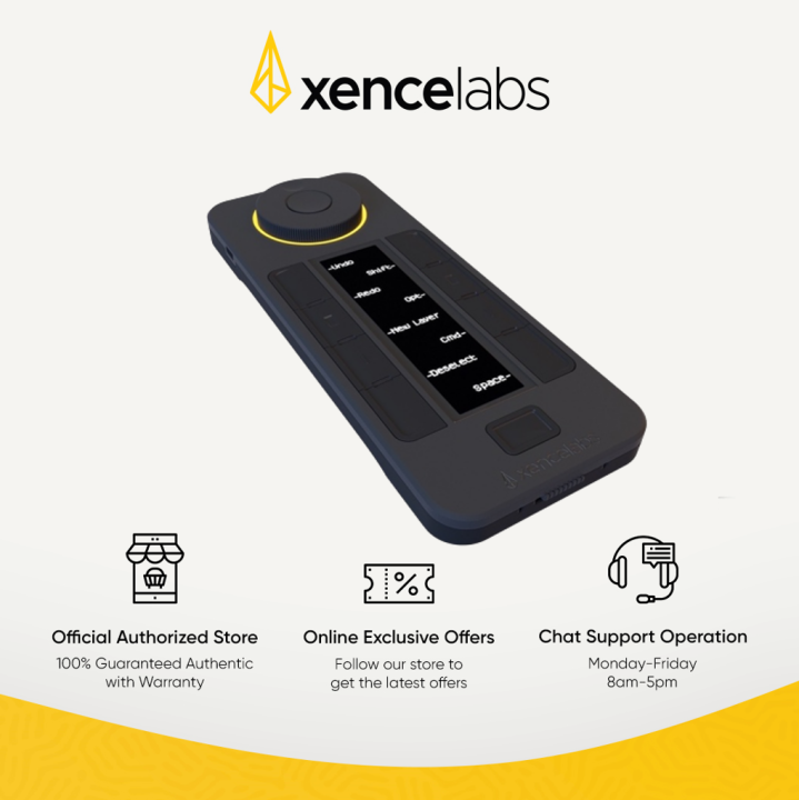 Xencelabs Quick Keys Remote with 1 year Warranty | Lazada PH