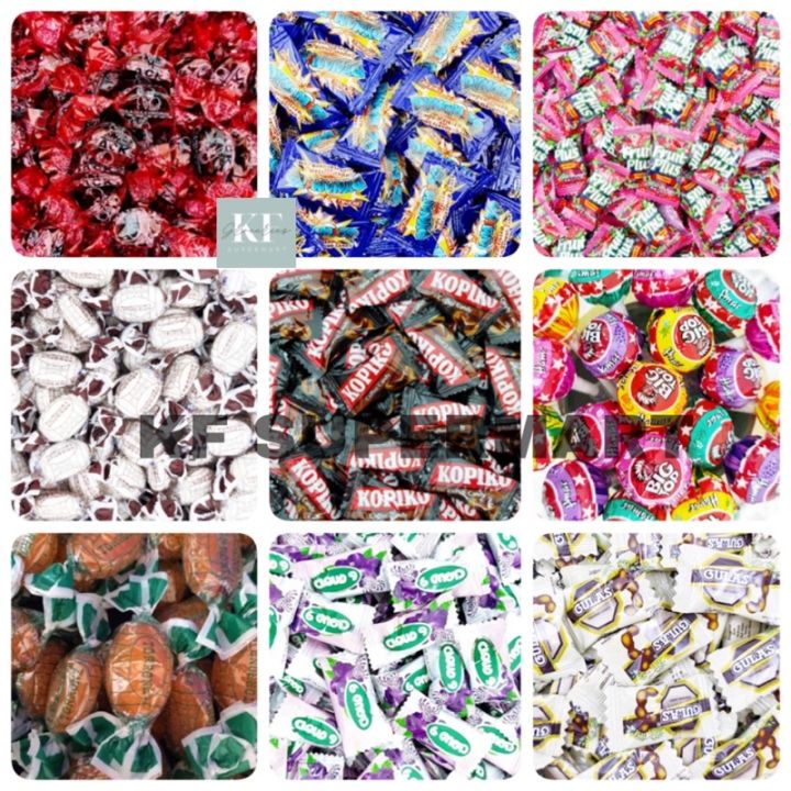 [Halal]Gula Gula Fruit Plus / Hacks / Kopiko / Cloud9 / Lollipop ...