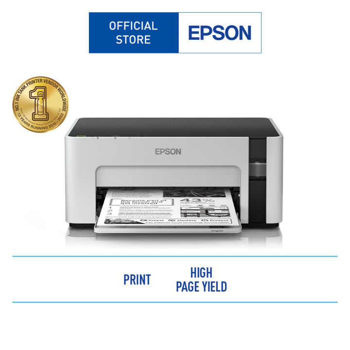Epson EcoTank Monochrome M1100 Ink Tank Printer | Lazada PH