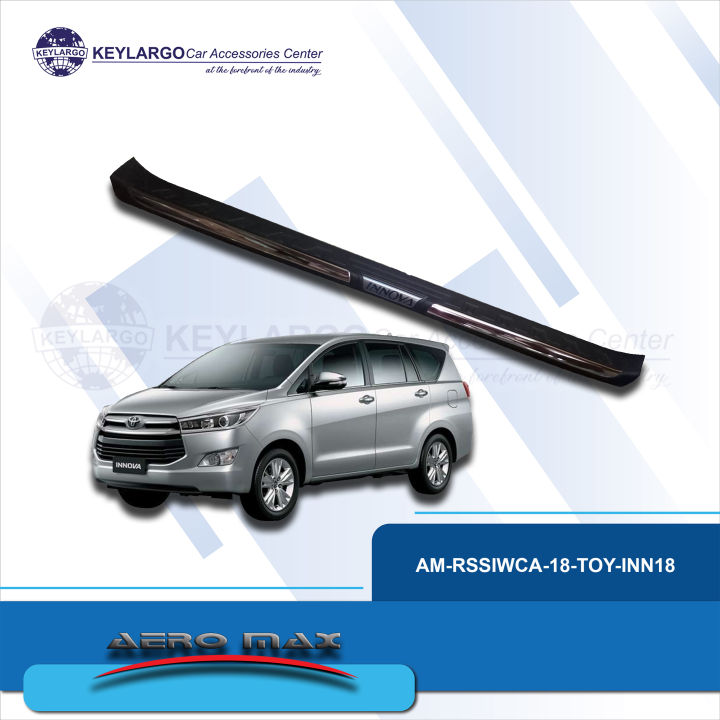 AEROMAX REAR STEP SILL PLASTIC INJECTION FOR TOYOTA INNOVA 2018 | Lazada PH