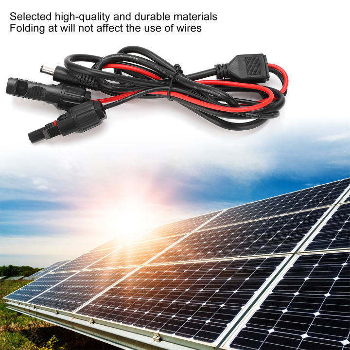 Jerys Solar Energy to Power Cable DC5521 Solar Cable 1.5 Meters Cable ...