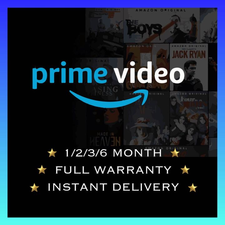Amazon Prime Video Account Premium Original Instant Delivery | Standard ...