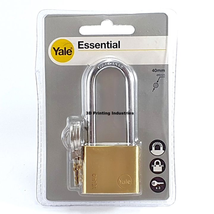 Yale Padlock 40mm Long Shackle ORIGINAL | Lazada PH
