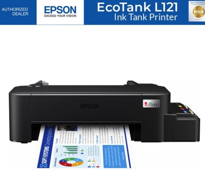 Epson Printer L121 A4 Ink Tank Printer | Lazada PH
