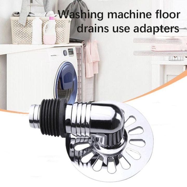Washing Machine Floor Drain Connector Drain Hose Snap Fitting Universal ...