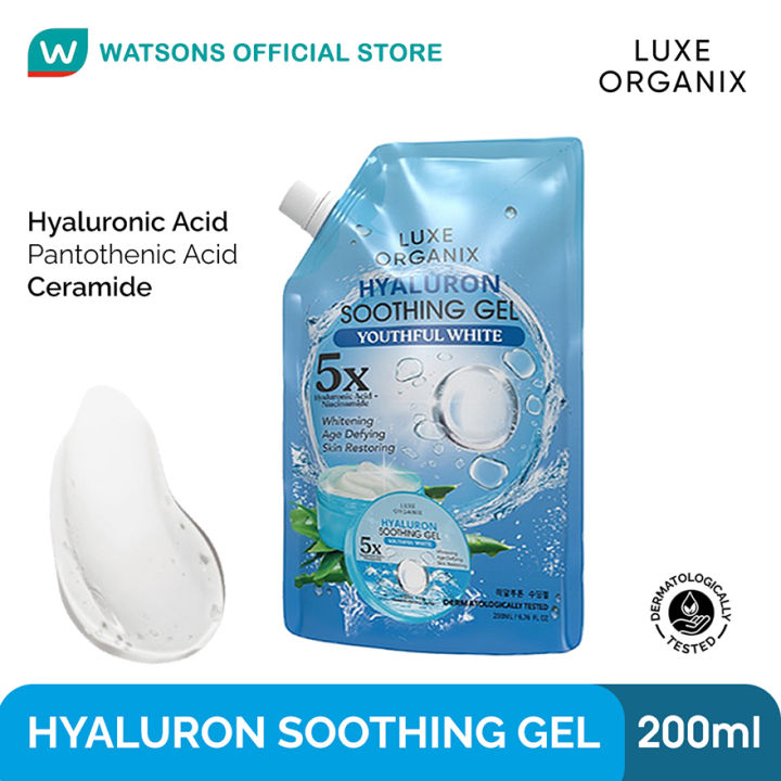 LUXE ORGANIX Hyaluron Soothing Gel 100ml | Lazada PH