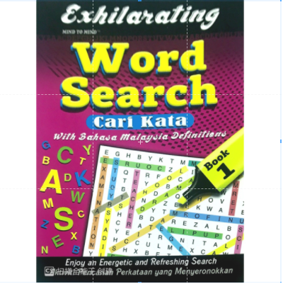【Mind to Mind】Exhilarating Word Search Cari Kata Book 1 - With Bahasa ...