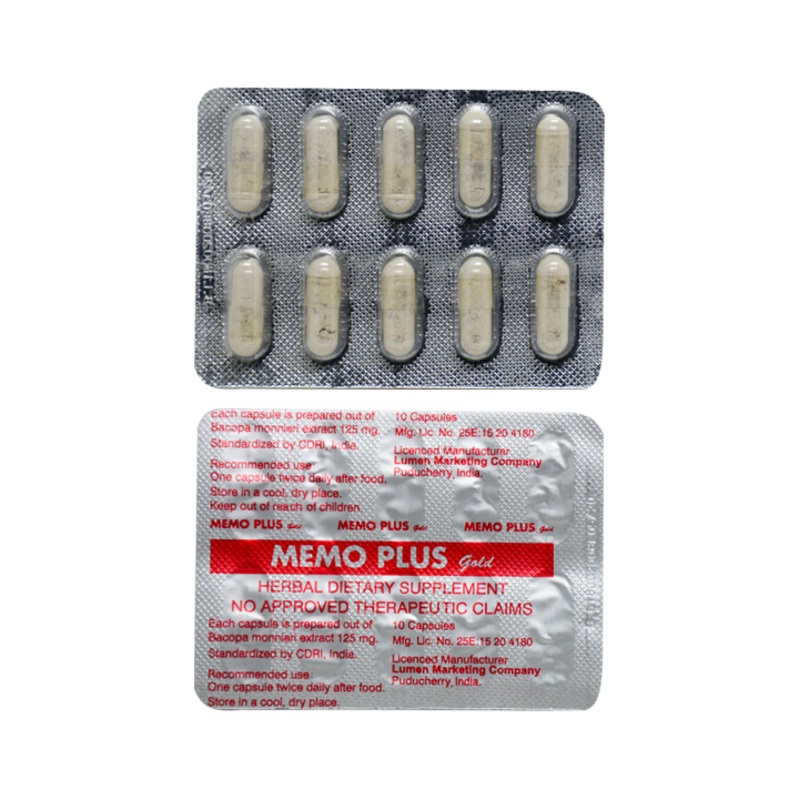 MEMO PLUS Gold Dietary Supplement 1 Capsule | Lazada PH