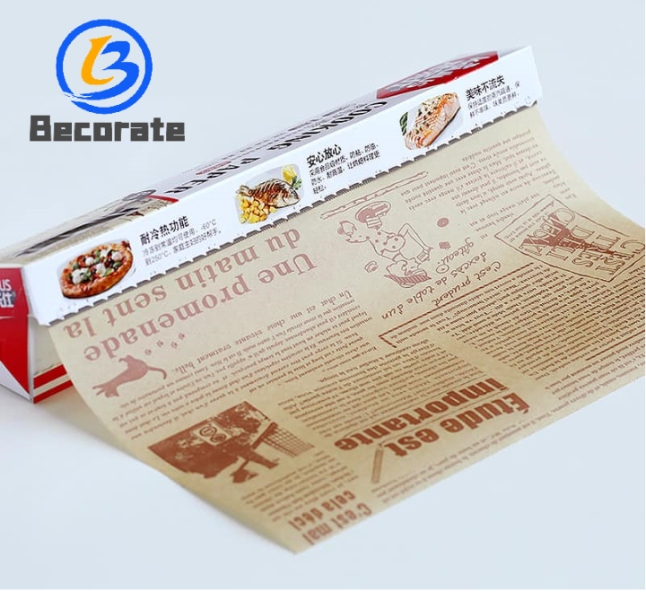 BECORATE 8m x 30cm Cooking Parchment Paper Roll Kitchens Non-Stick ...