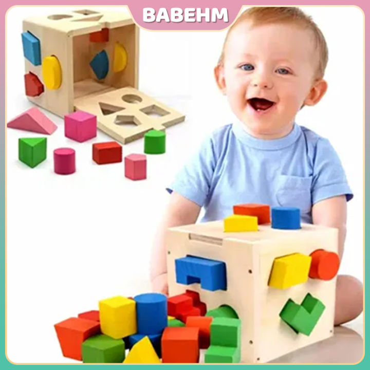 15 Hole Shape Intelligence Box Enlightenment Graphic Cognitive Block ...