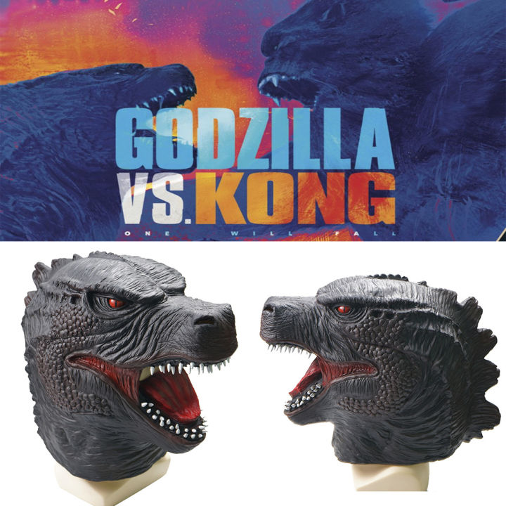 Adult Godzilla Mask Full Head Dinosaur Latex Halloween Masks | Lazada
