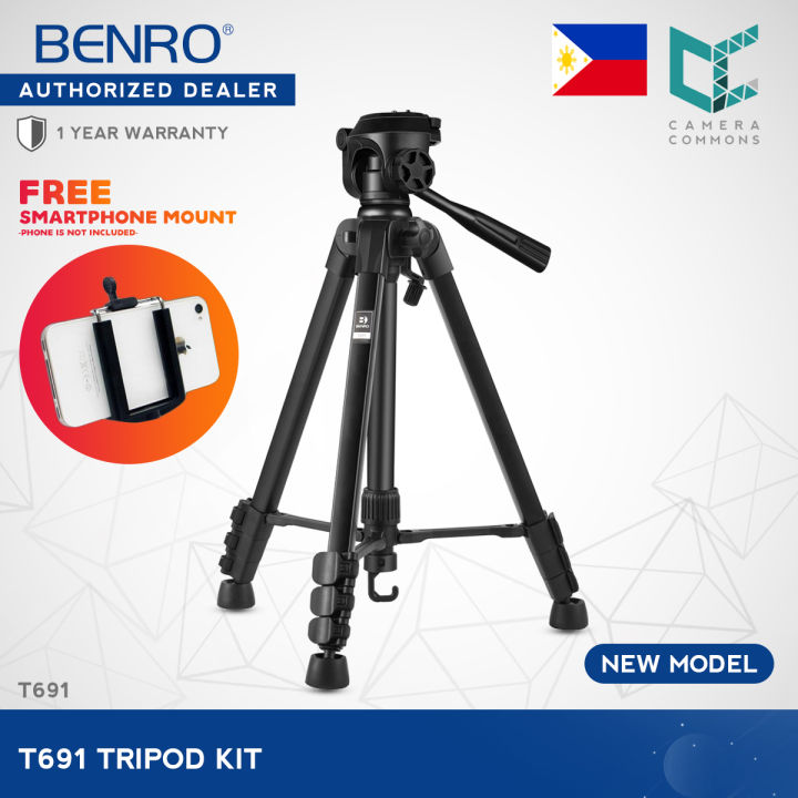 Benro T691 Photo Video Tripod Kit New Model of T600EX | Lazada PH