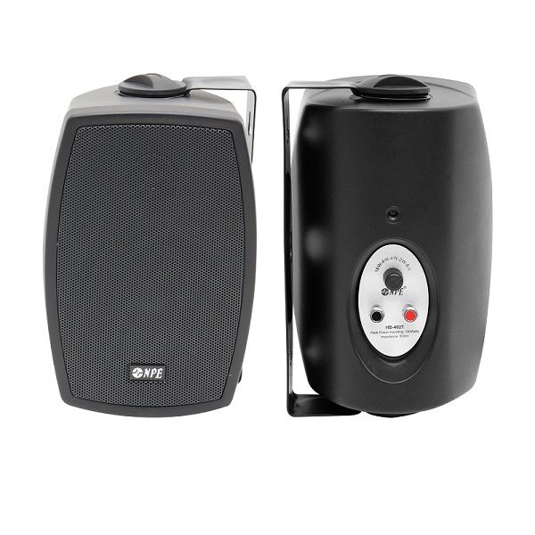 NPE HB-402T สีดำ ตู้ลำโพงร้านอาหาร ร้านกาแฟ เครื่องเสียงร้านอาหาร ระบบเสียงแบ็ค กราวด์ มิวสิค ...