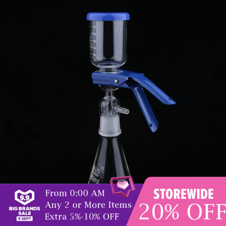 CUTICATE 500ml Filtration Apparatus Vacuum Lab Filtering Unit with Funnel and Clamp | Lazada PH